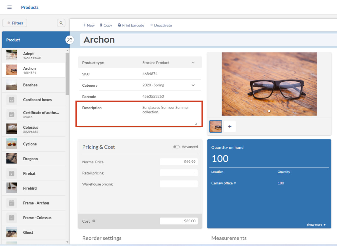 How to set the product display options (SKU or product description ...