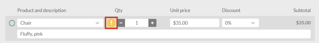 What do the order symbols mean? - inFlow Inventory