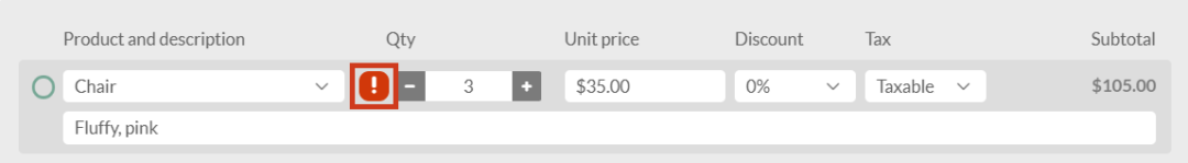 What do the order symbols mean? - inFlow Inventory