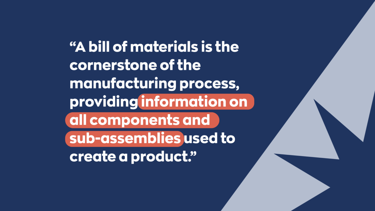 Bill of Materials (BOM): A Quick Guide for Manufacturers