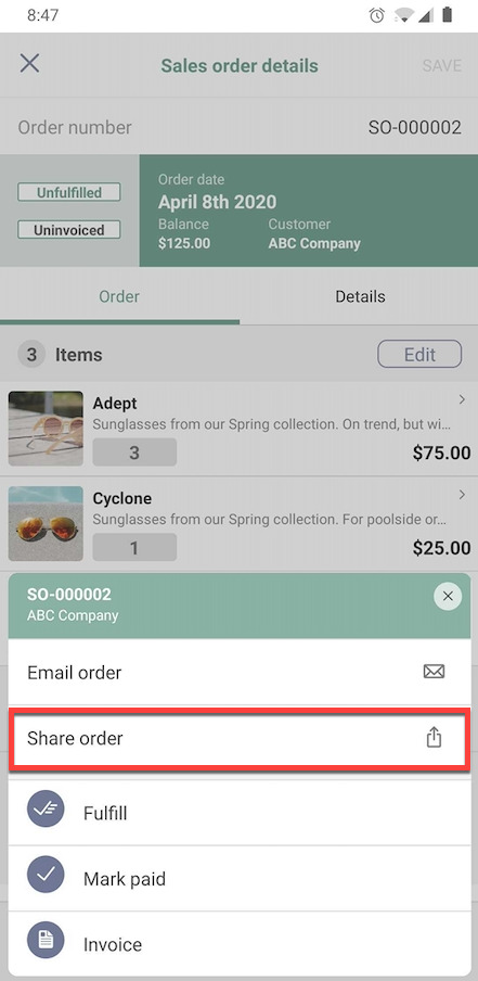 How to email invoices and other documents from inFlow Cloud - inFlow ...